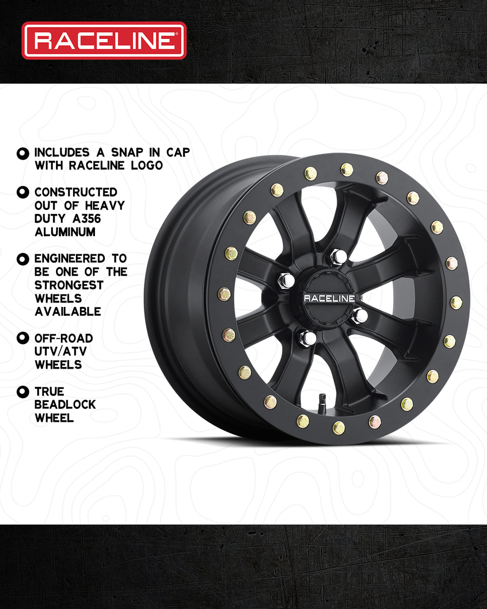 A71B Black Mamba Beadlock – Raceline Wheels